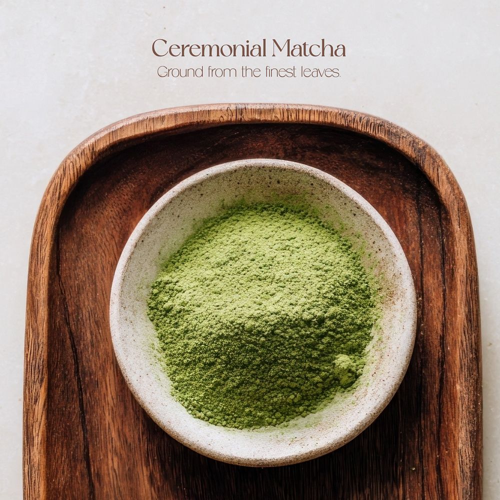 Ceremonial matcha template social media | Premium Editable Template ...