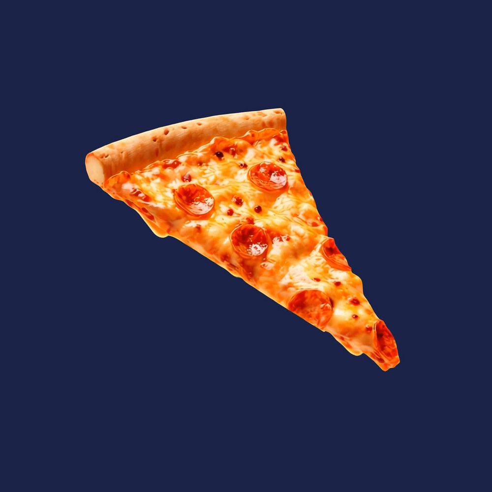 Delicious pepperoni pizza slice animated | Free Transparent Video ...