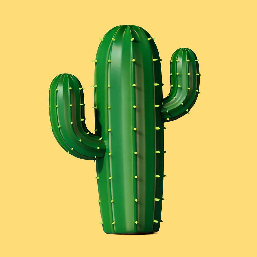 Vibrant cactus animation isolated asset, | Free Transparent Video ...