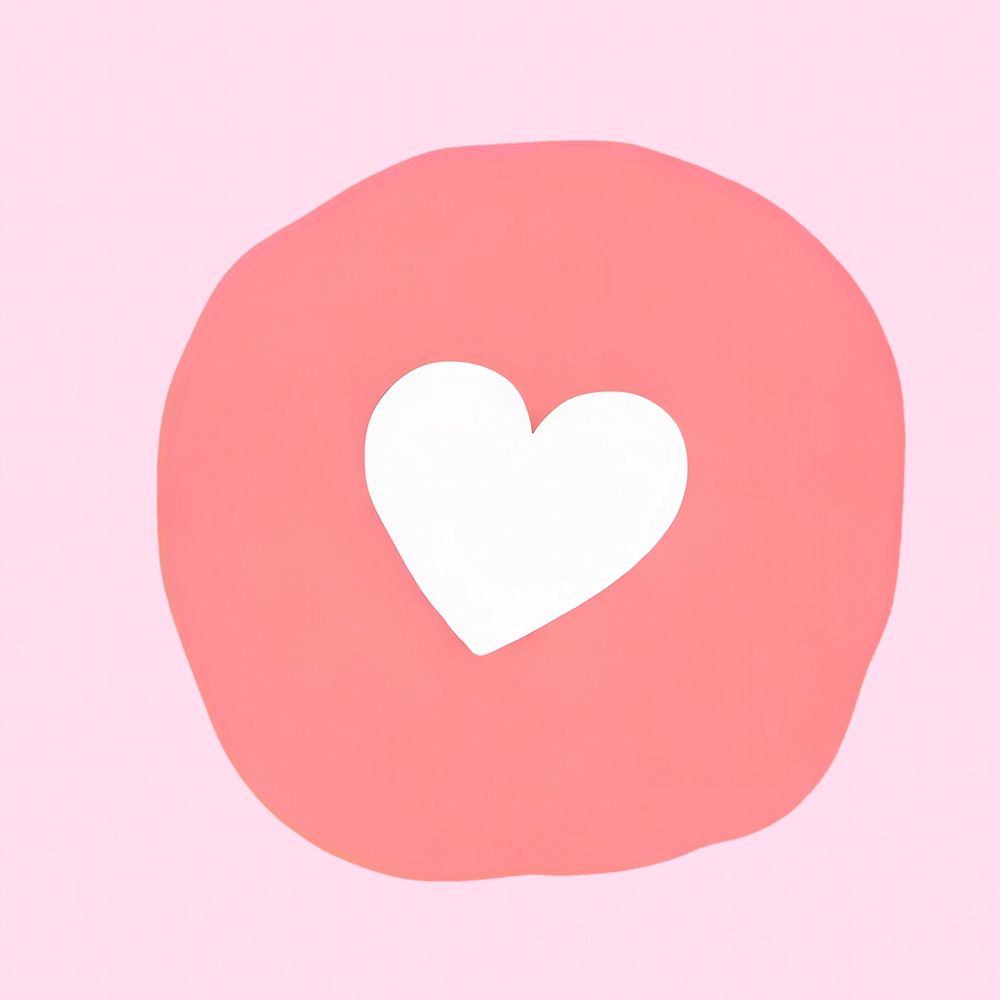Cute pink heart icon animation | Free Transparent Video - rawpixel