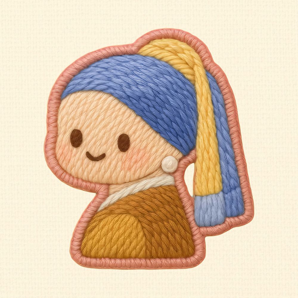 Girl pearl earring animation isolated | Free Transparent Video - rawpixel