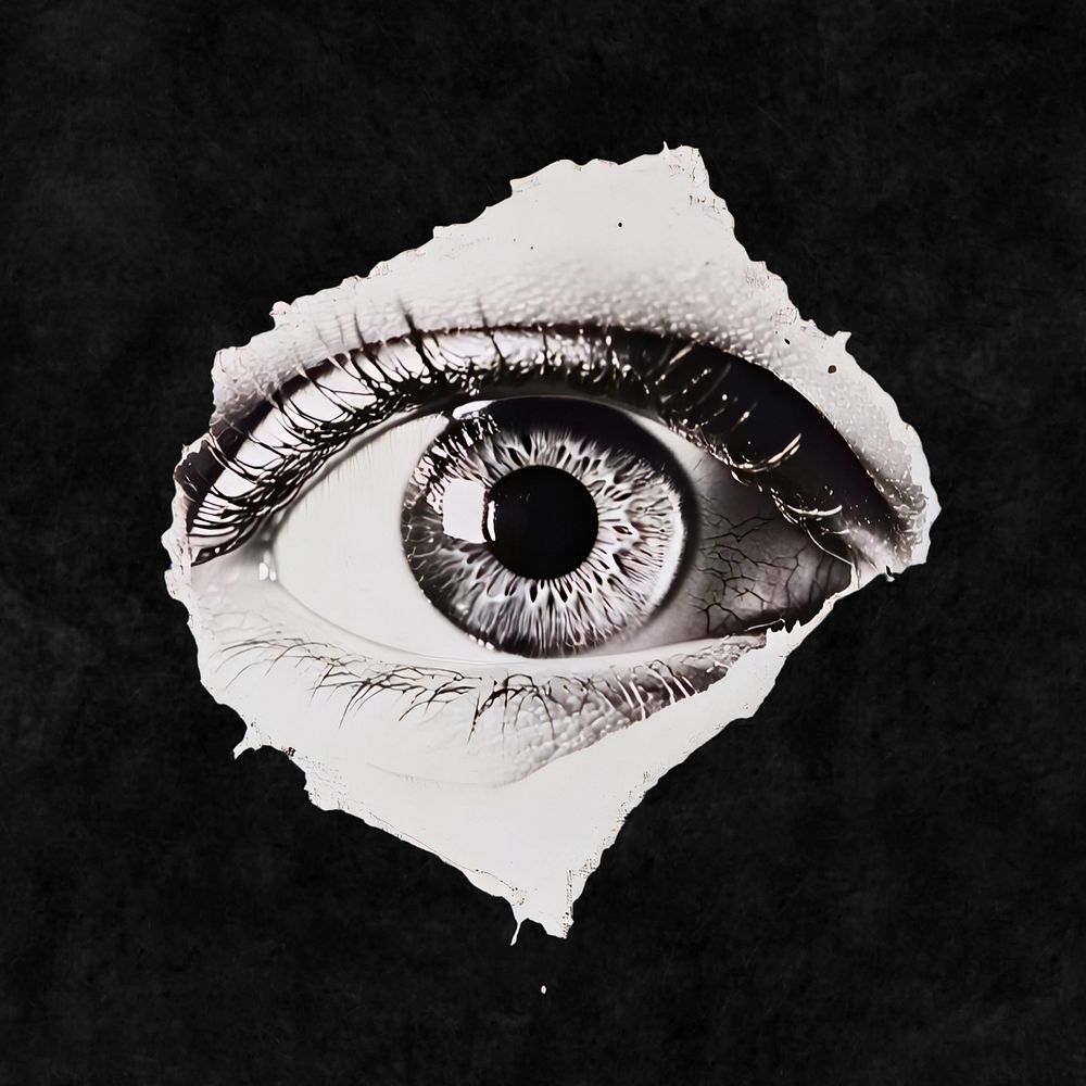 Eye peering torn paper animation | Free Transparent Video - rawpixel
