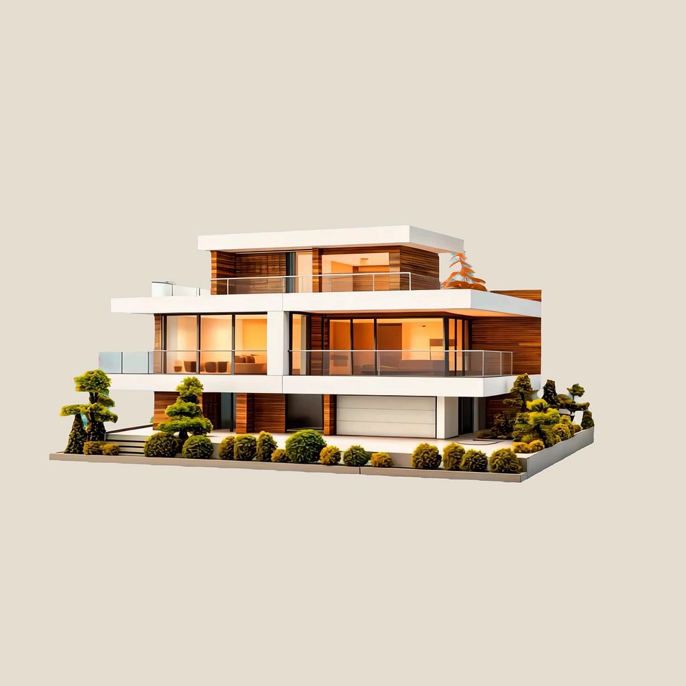 Modern luxury architectural design animation | Free Transparent Video ...