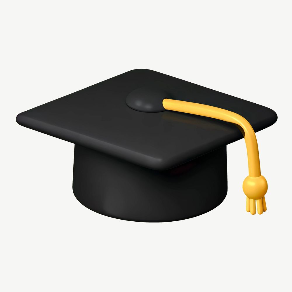 Graduation cap yellow tassel animation | Free Transparent Video - rawpixel