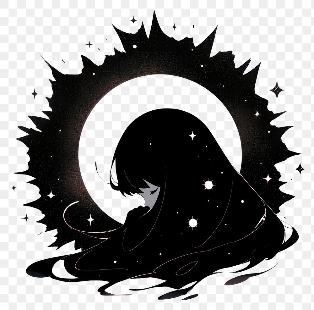 PNG Cosmos silhouette astronomy outdoors. | Free PNG - rawpixel