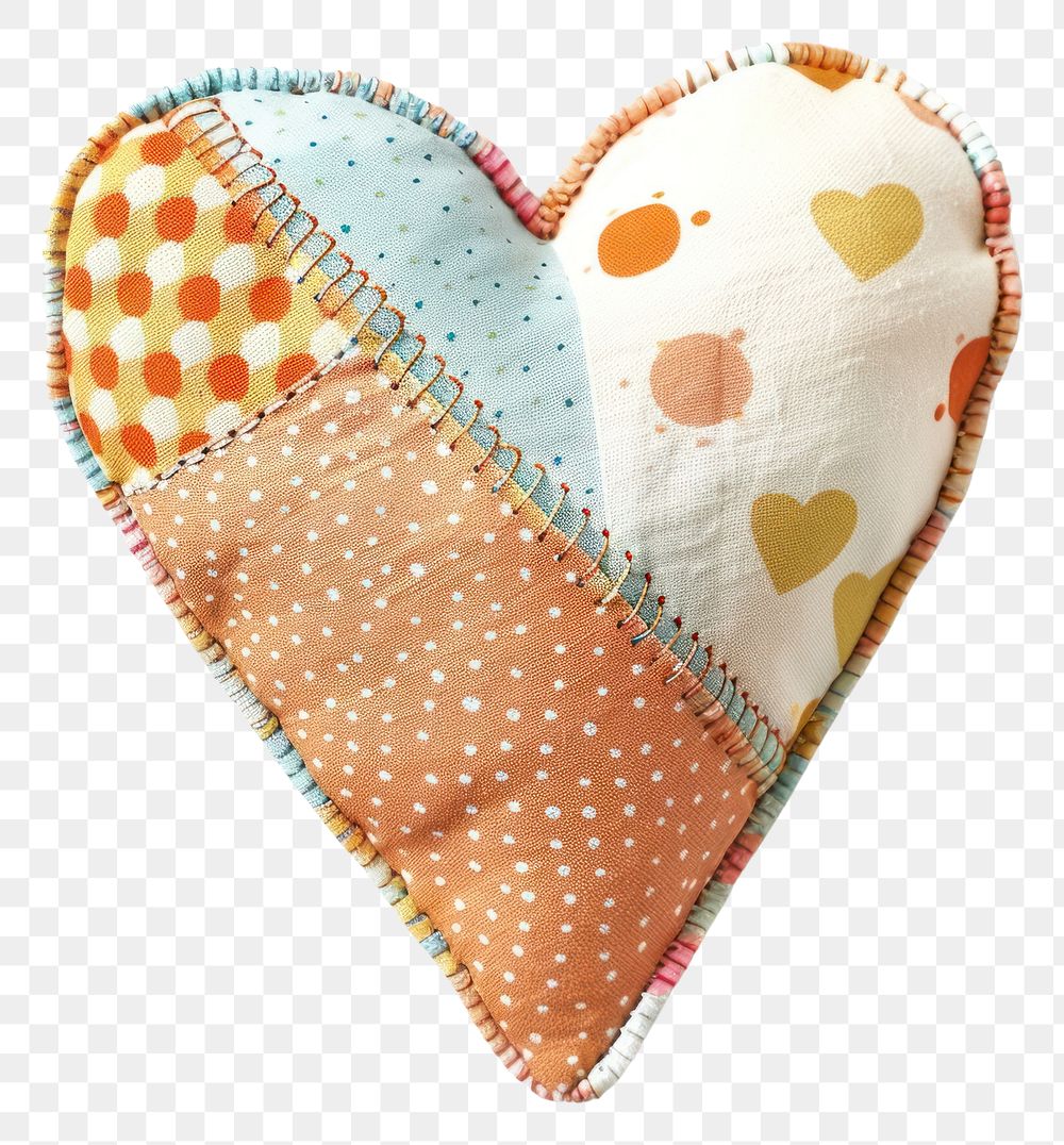 PNG Heart shape patchwork symbol | Free PNG - rawpixel