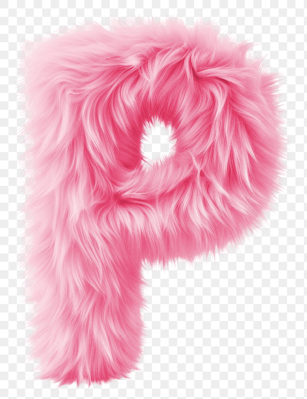 PNG Fur letter P pink | Premium PNG - rawpixel