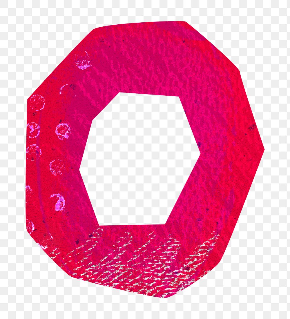 Letter O png paper craft | Premium PNG - rawpixel