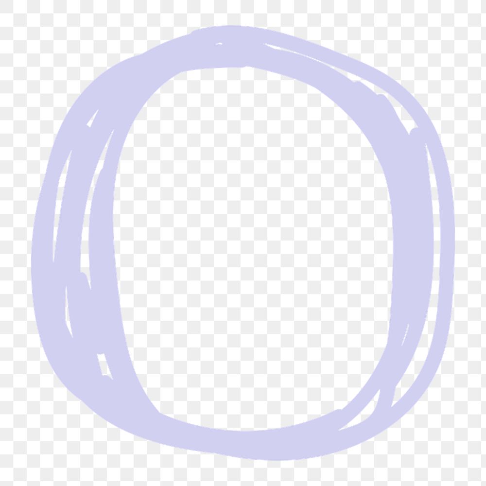 PNG Letter O hand drawn | Free PNG - rawpixel