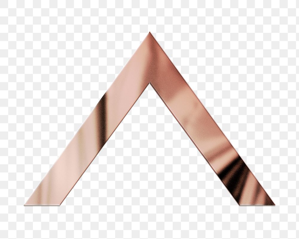 Circumflex png rose gold textured | Free PNG - rawpixel
