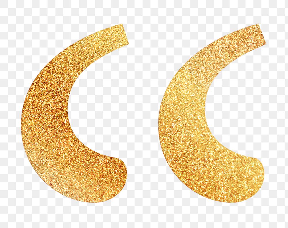 Quotation mark sign png gold | Premium PNG - rawpixel