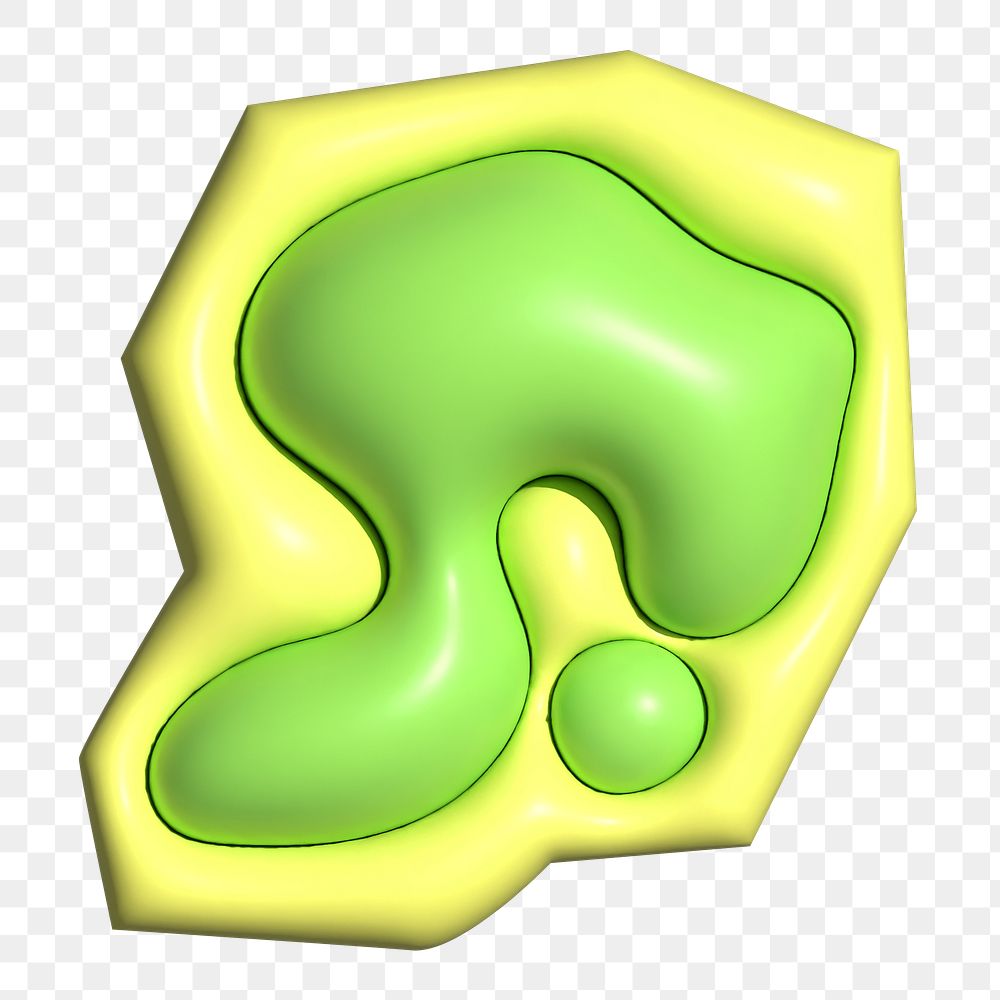 Blob shape png 3D paper | Premium PNG - rawpixel