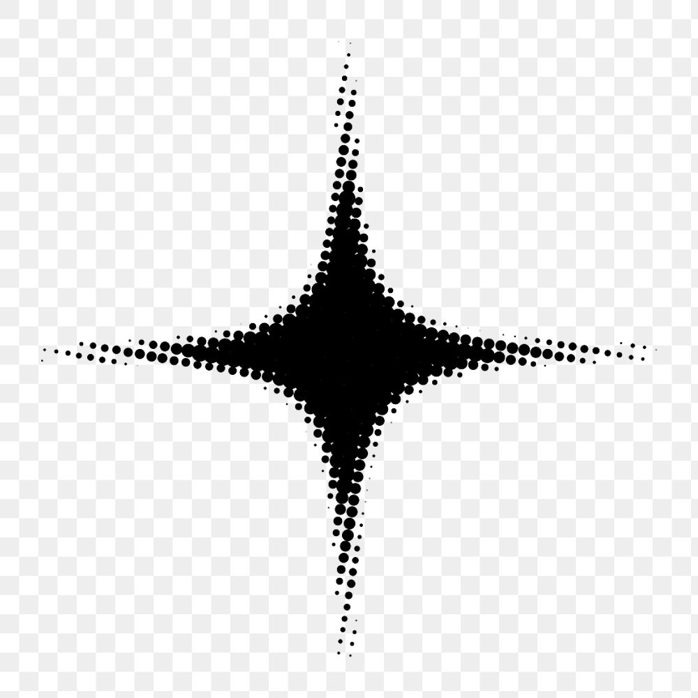 PNG Star halftone design, transparent | Premium PNG - rawpixel