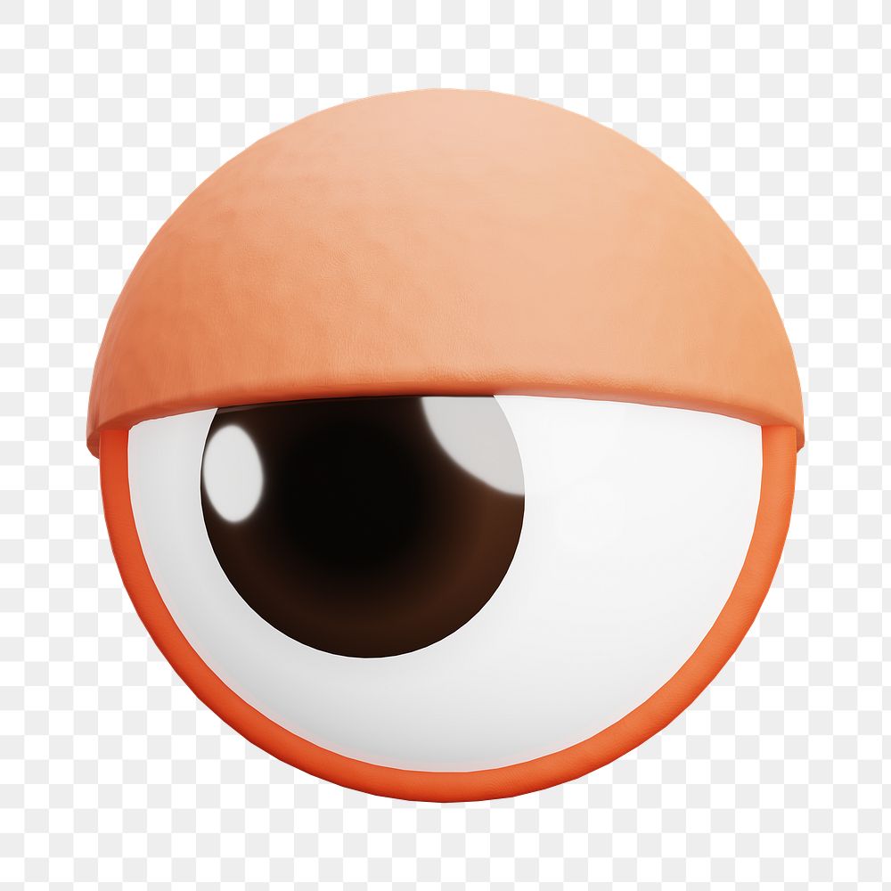 3D eye png character, transparent | Free PNG - rawpixel