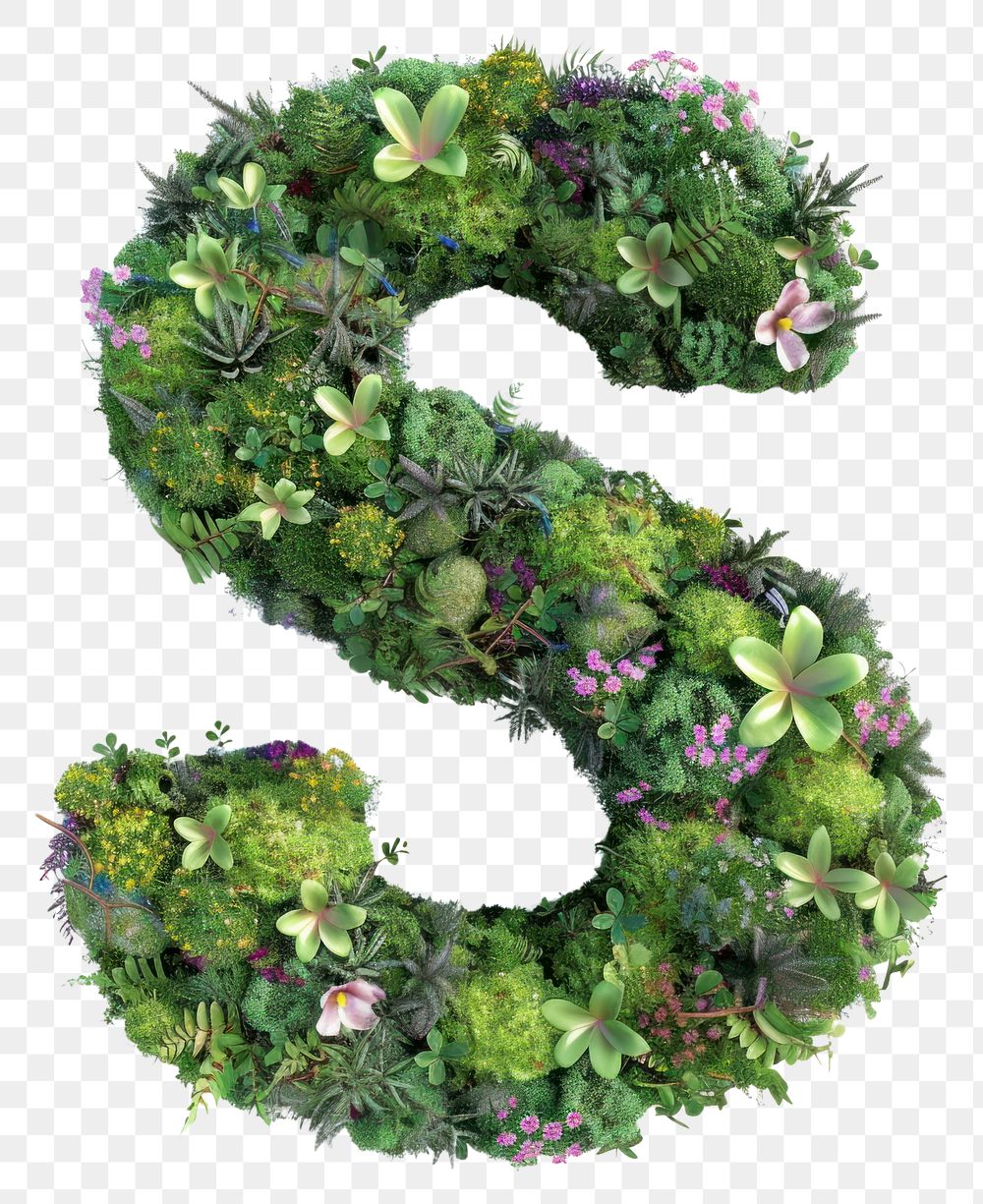 PNG S letter flower graphics | Premium PNG - rawpixel