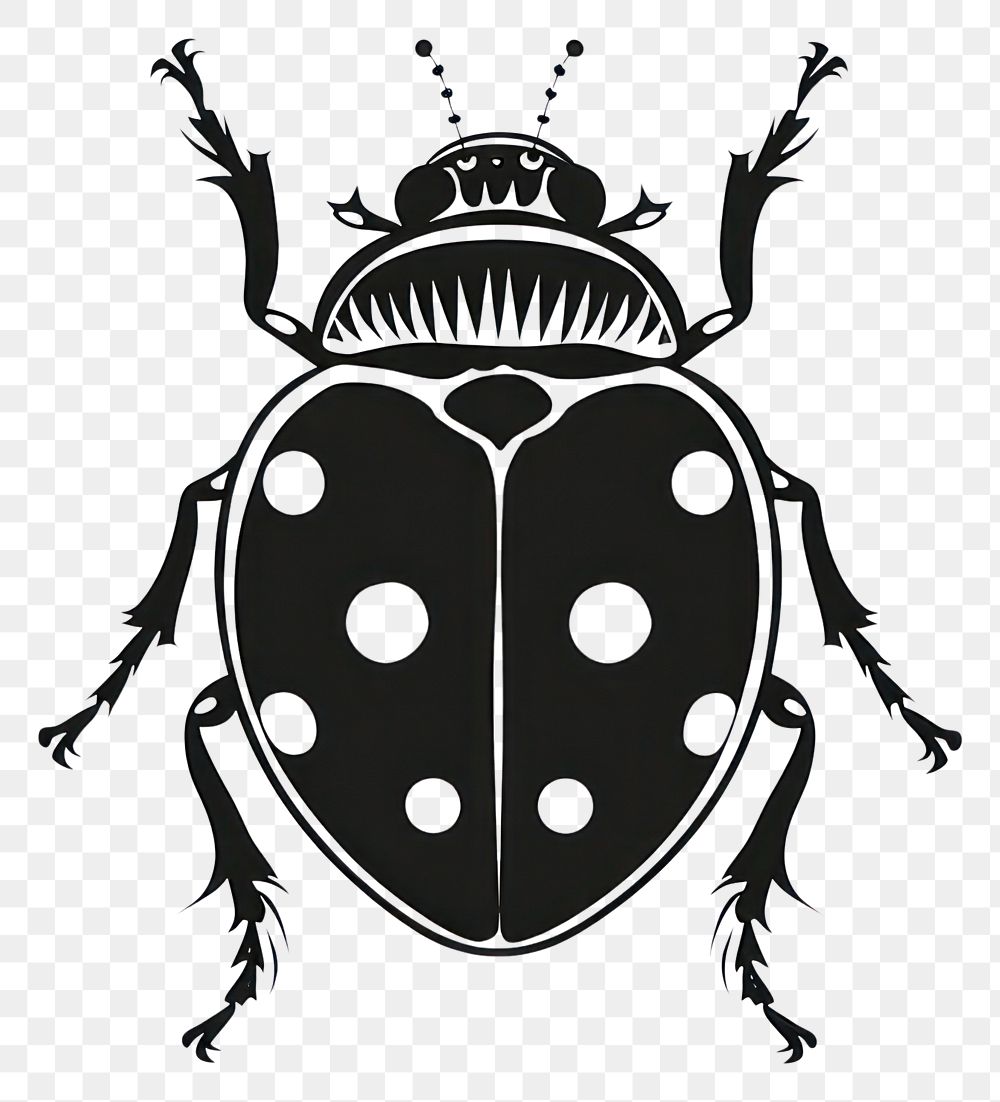 PNG Invertebrate stencil animal insect. | Free PNG - rawpixel