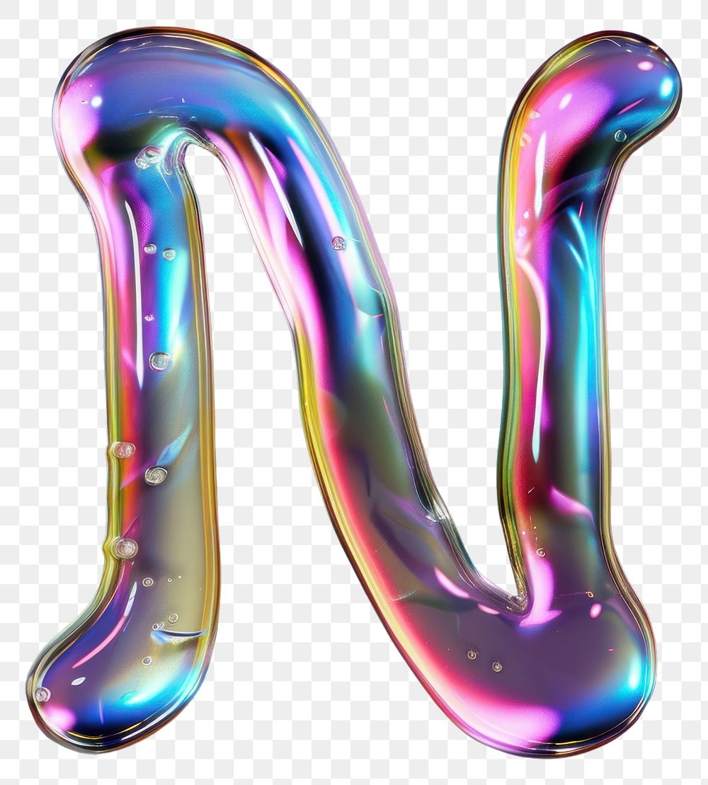 PNG Letter N foil aluminium | Free PNG - rawpixel