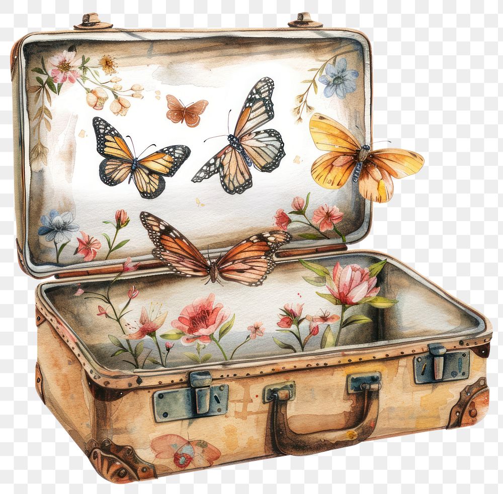 Suitcase Vintage PNG Images | Free Photos, PNG Stickers, Wallpapers ...