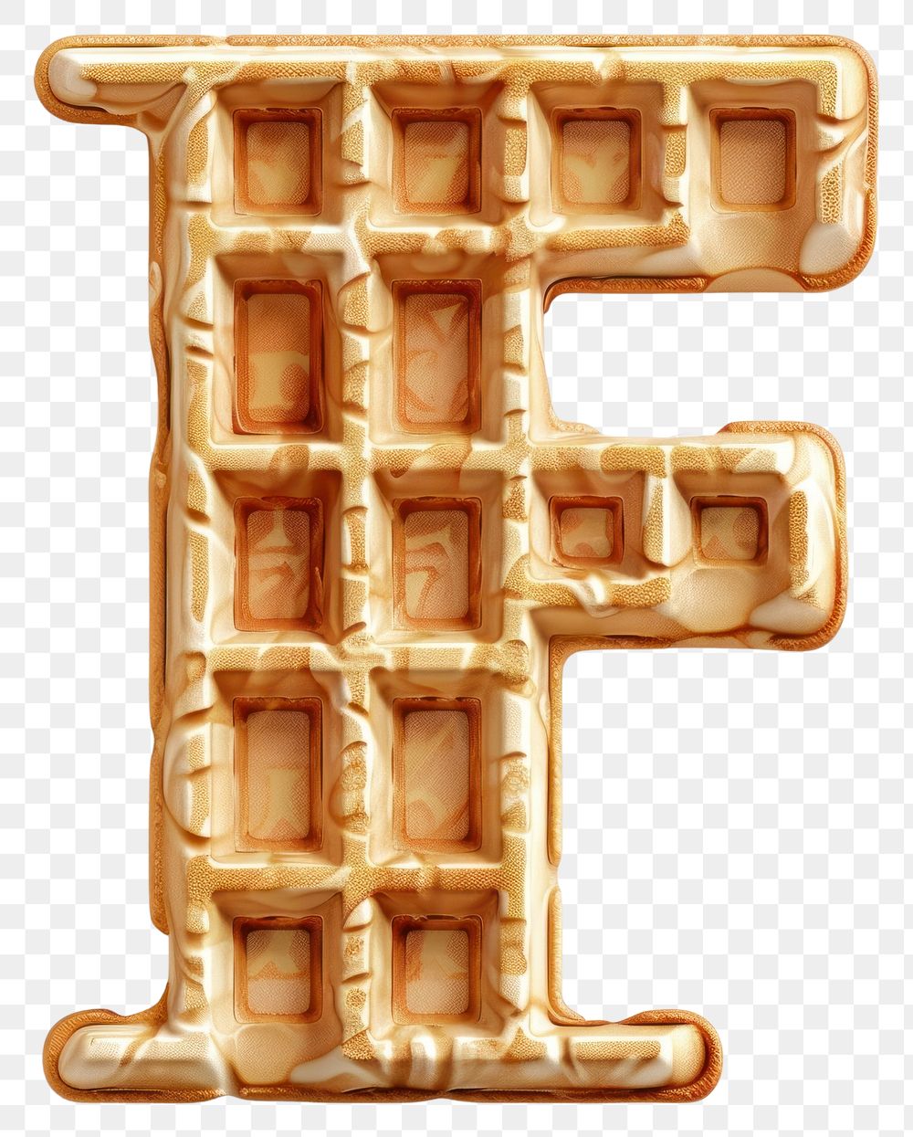 PNG Letter F waffle symbol | Free PNG - rawpixel