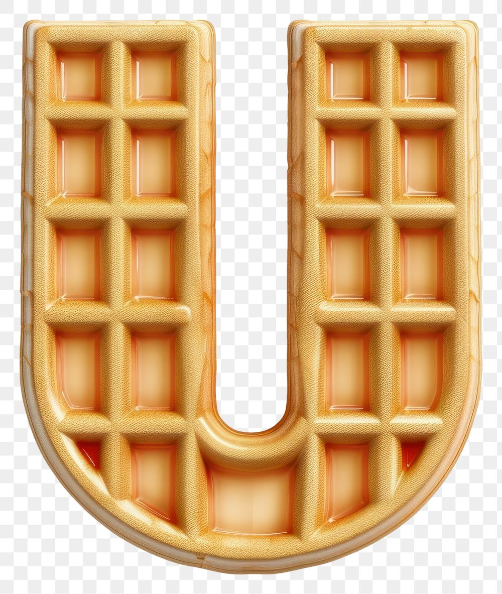 PNG Letter U waffle symbol | Free PNG - rawpixel