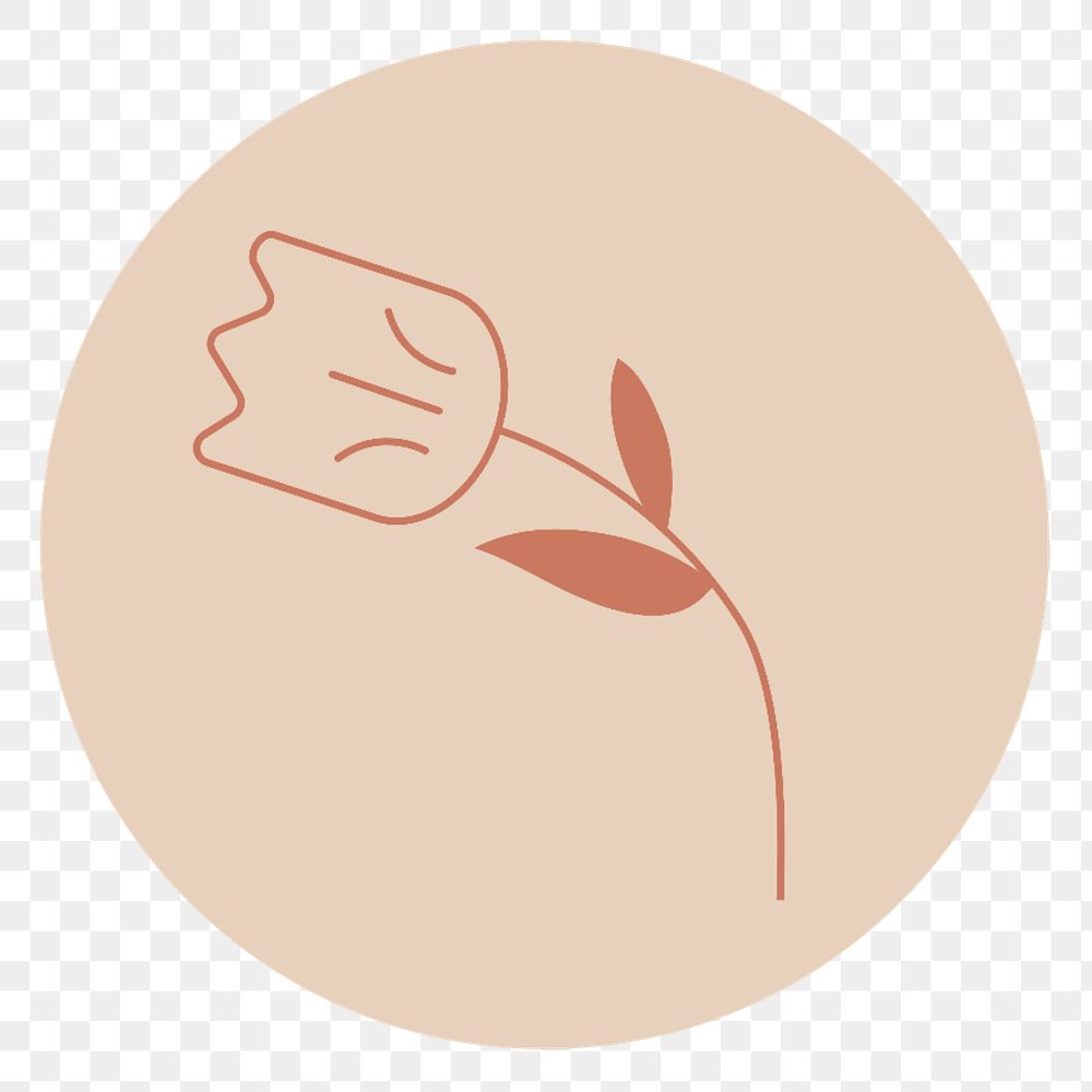 PNG flower IG story cover | Free PNG - rawpixel