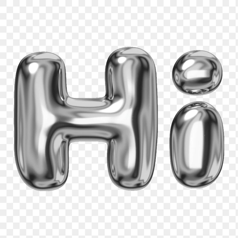 Hi word sticker png element, | Premium PNG - rawpixel