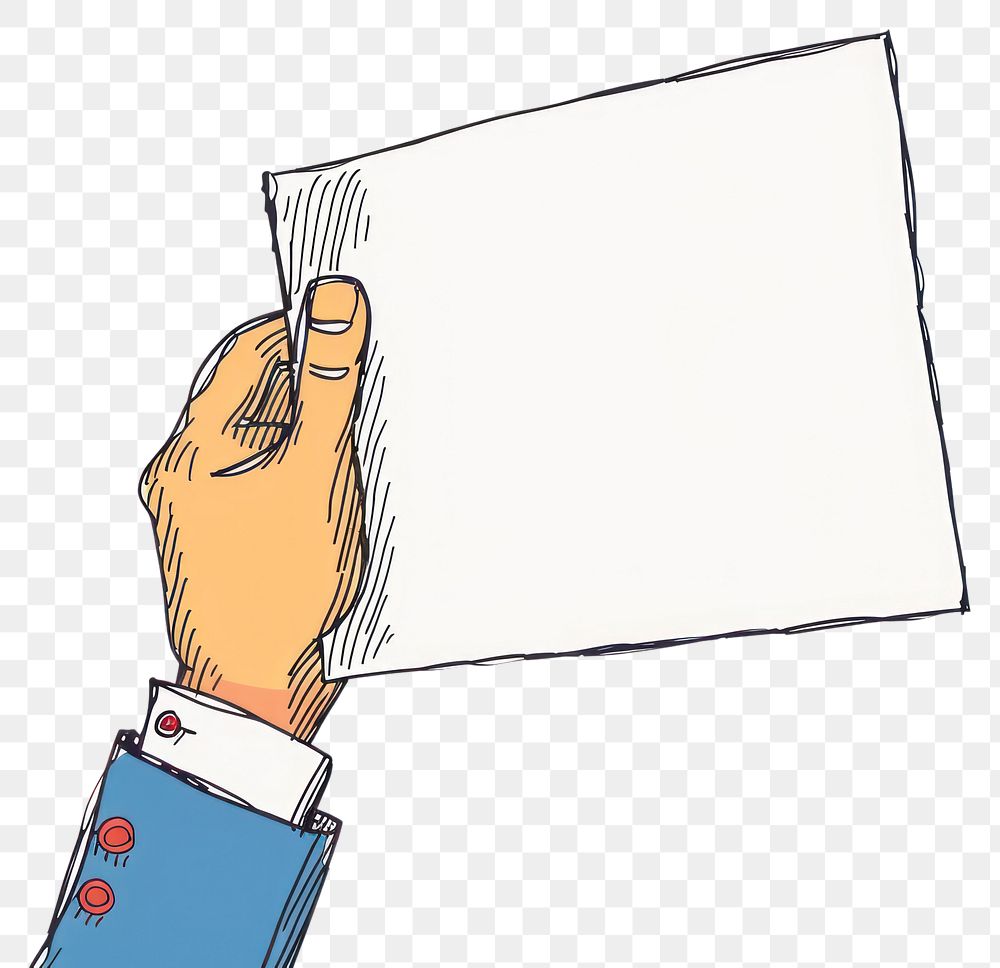 PNG Business hand holding paper | Free PNG - rawpixel