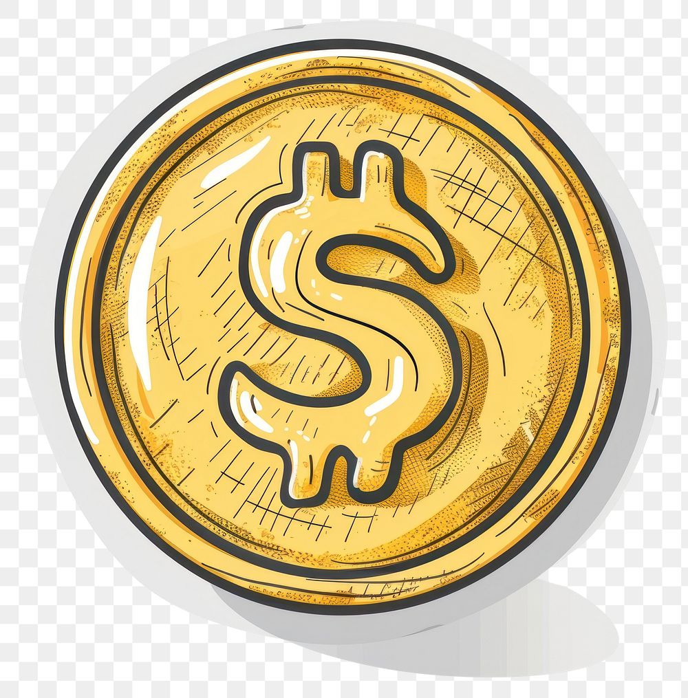 PNG Coin symbol money disk. | Free PNG - rawpixel