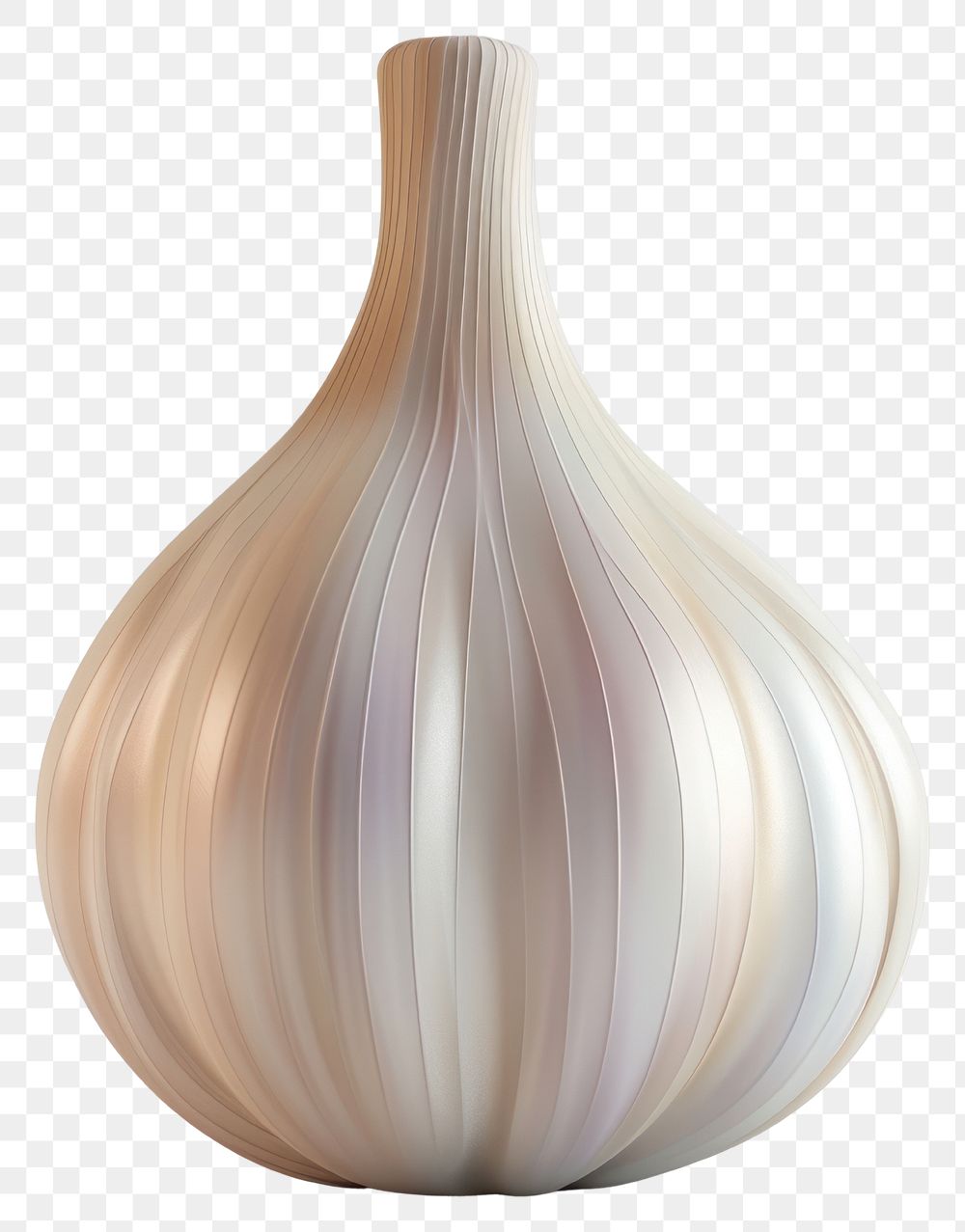 PNG Abstract garlic-shaped modern sculpture | Free PNG - rawpixel