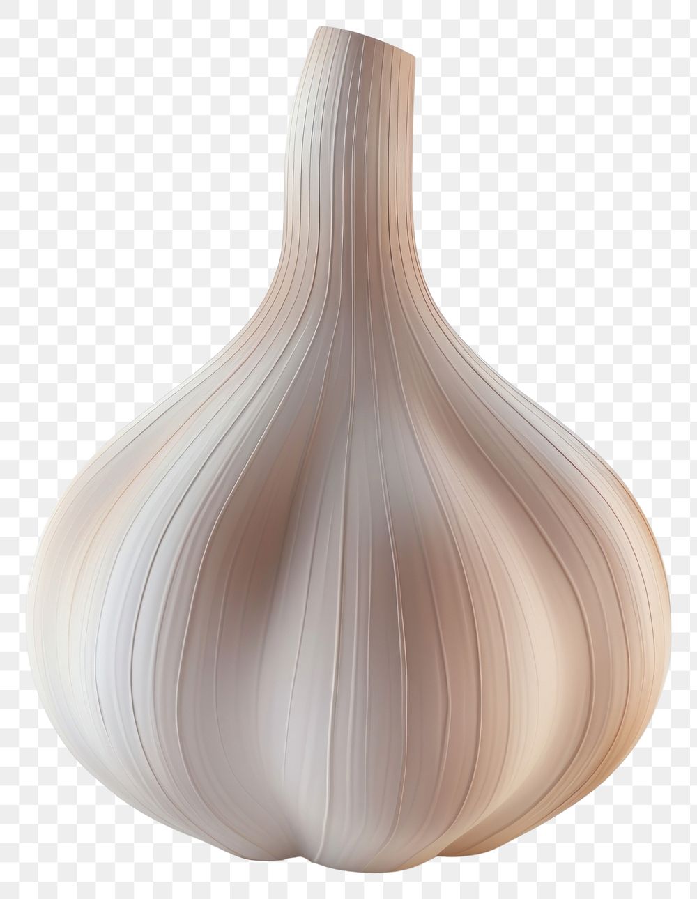 PNG Abstract garlic-shaped modern sculpture | Free PNG - rawpixel