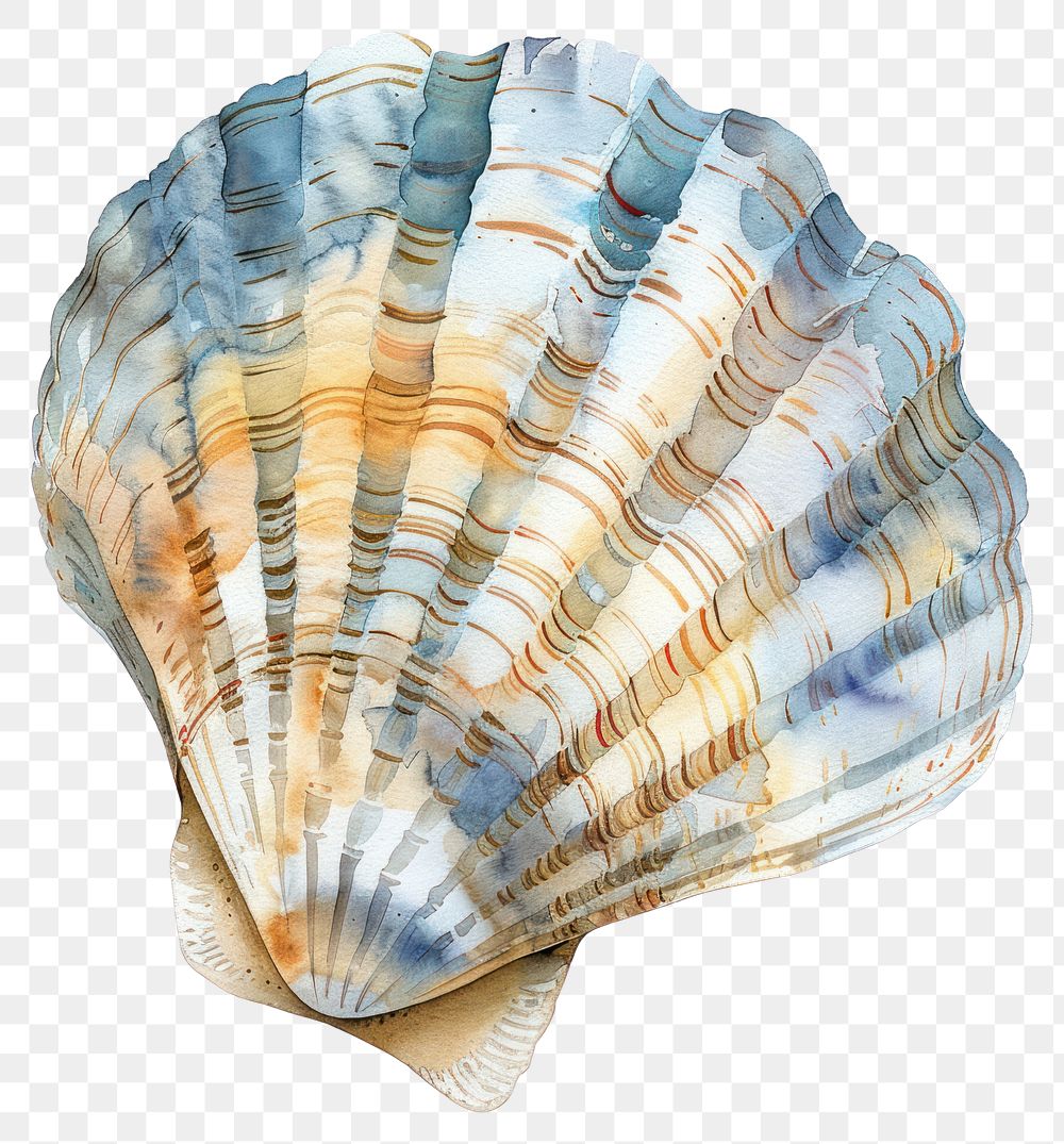 PNG Watercolor seashell illustration art | Premium PNG - rawpixel