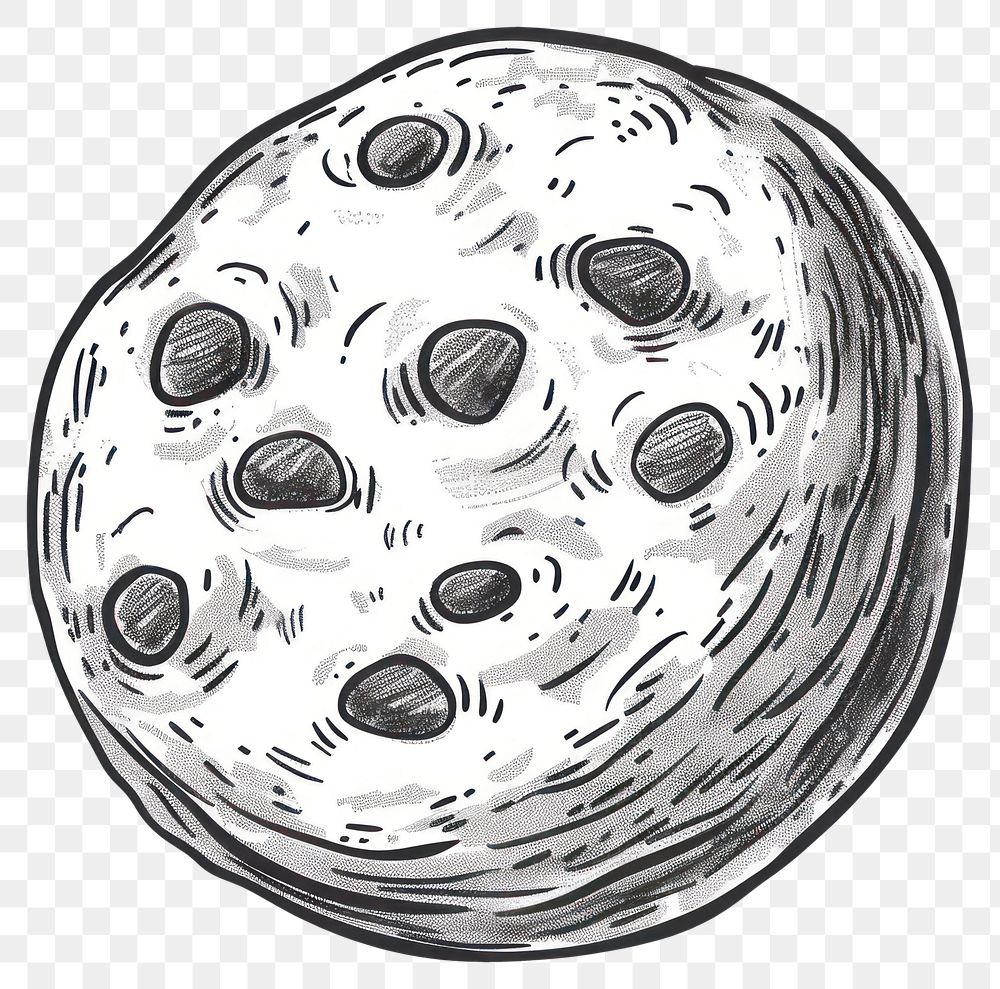 PNG Hand-drawn chocolate chip cookie | Free PNG - rawpixel