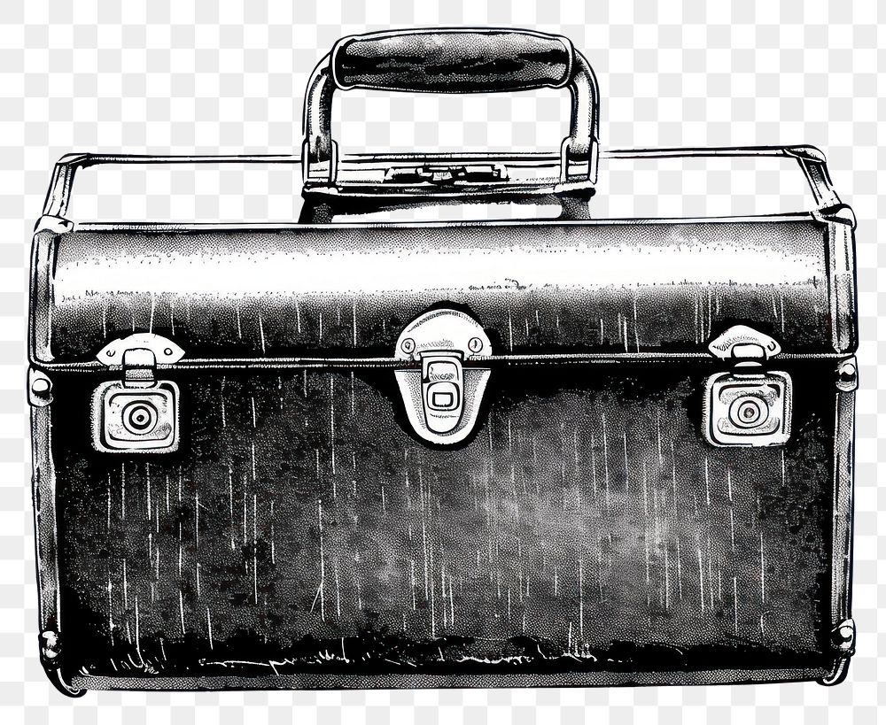 PNG Vintage metal lunchbox illustration | Free PNG - rawpixel