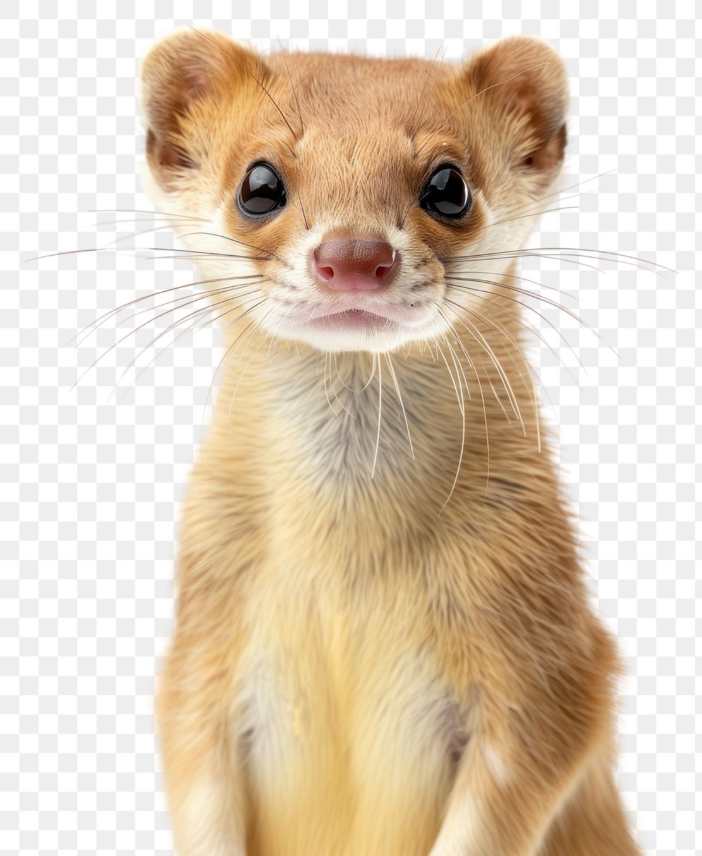 PNG Adorable weasel close-up portrait | Free PNG - rawpixel
