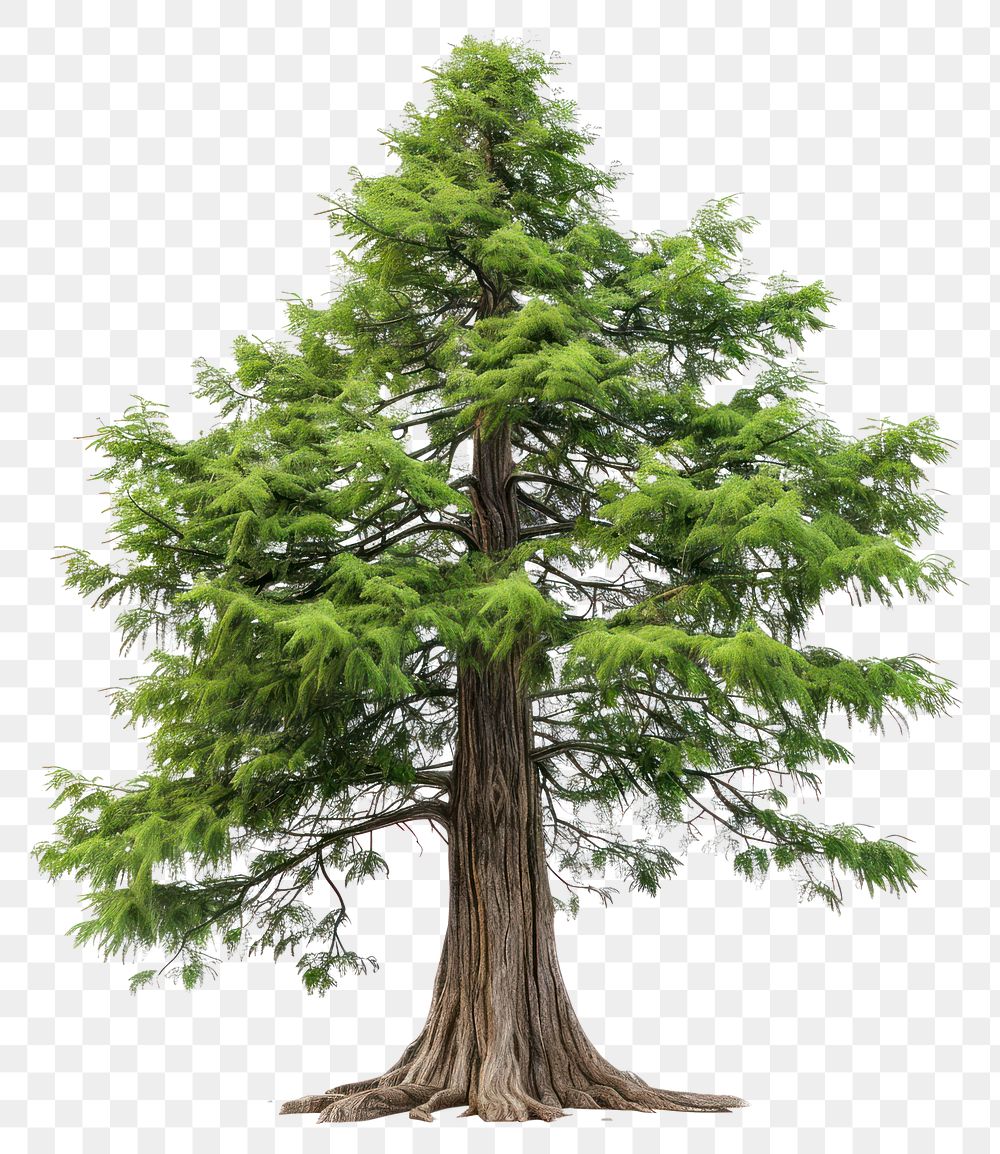 PNG Majestic evergreen tree illustration | Free PNG - rawpixel