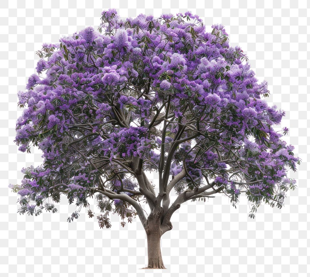 PNG Purple-flowered jacaranda tree beauty | Premium PNG - rawpixel