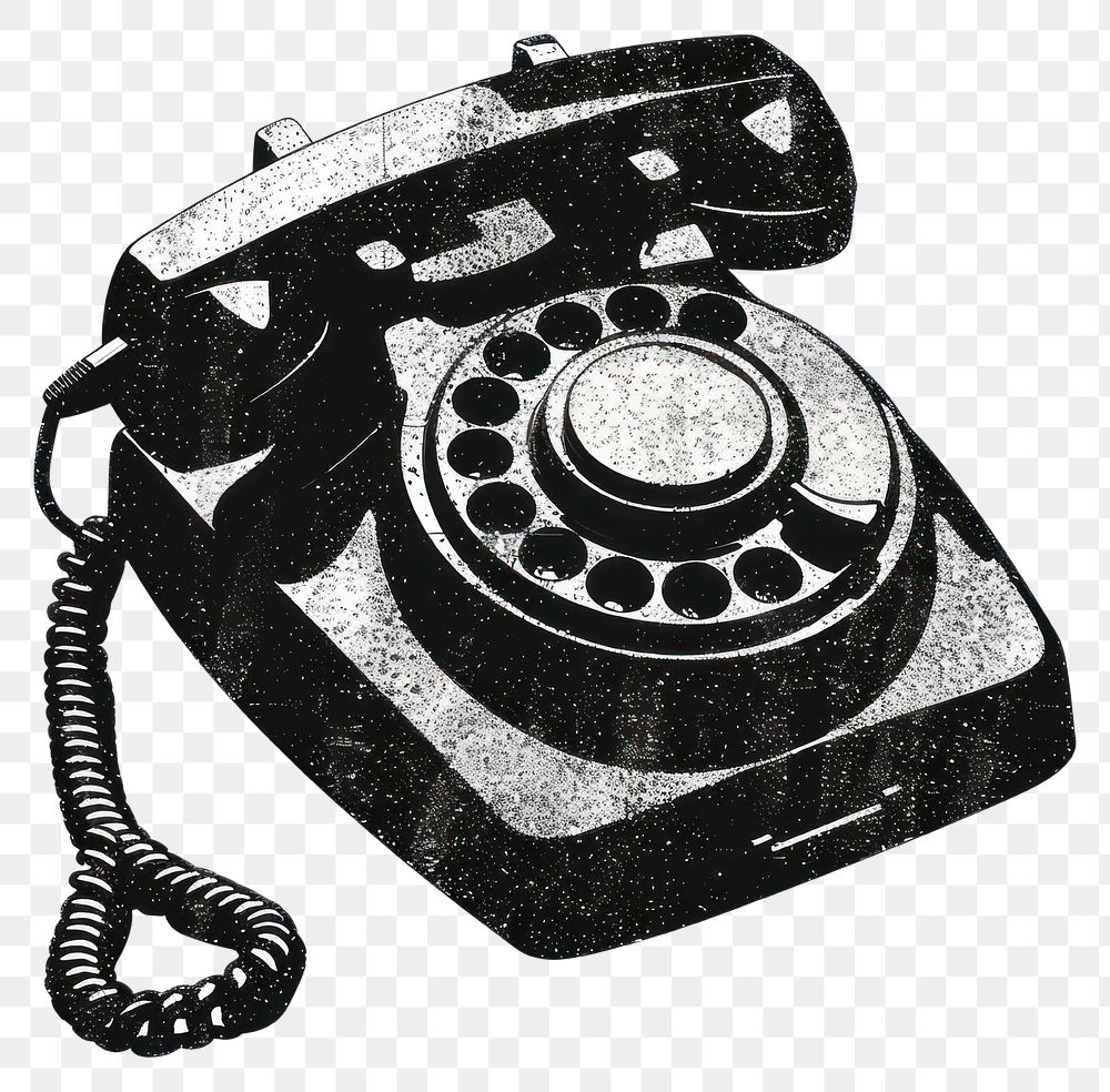 PNG Vintage rotary dial telephone | Premium PNG - rawpixel