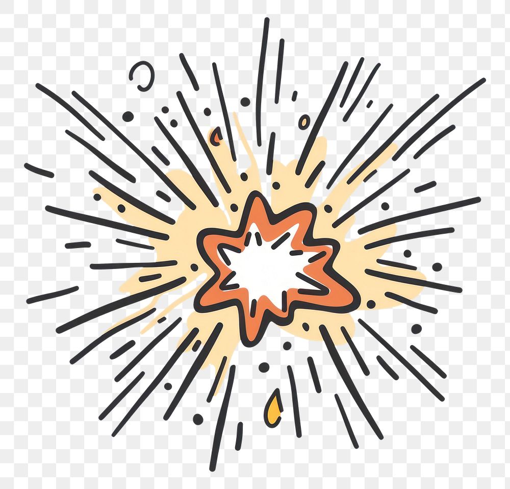 PNG Spark symbol art dynamite. | Premium PNG - rawpixel