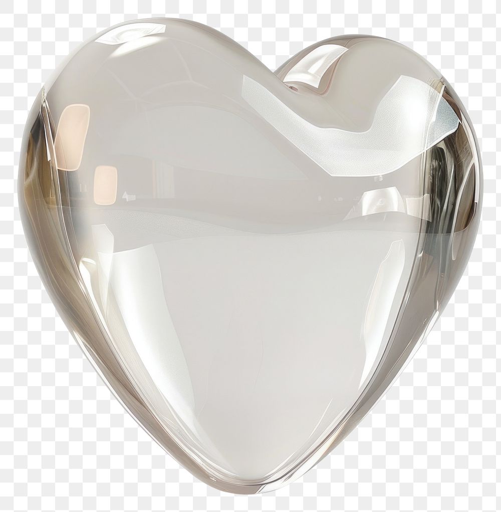 Glossy 3D heart shape | Premium PNG - rawpixel