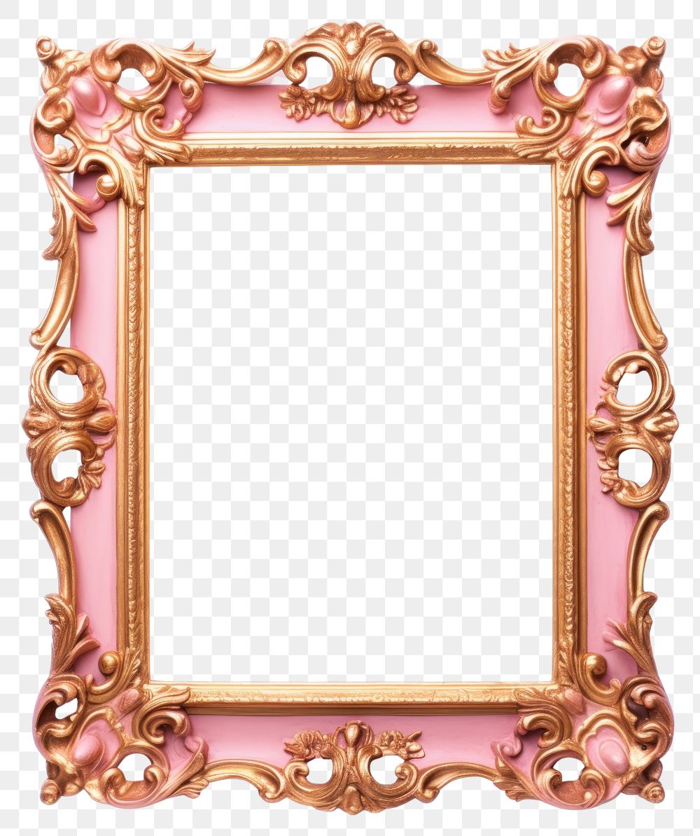 PNG Elegant ornate pink gold | Premium PNG - rawpixel
