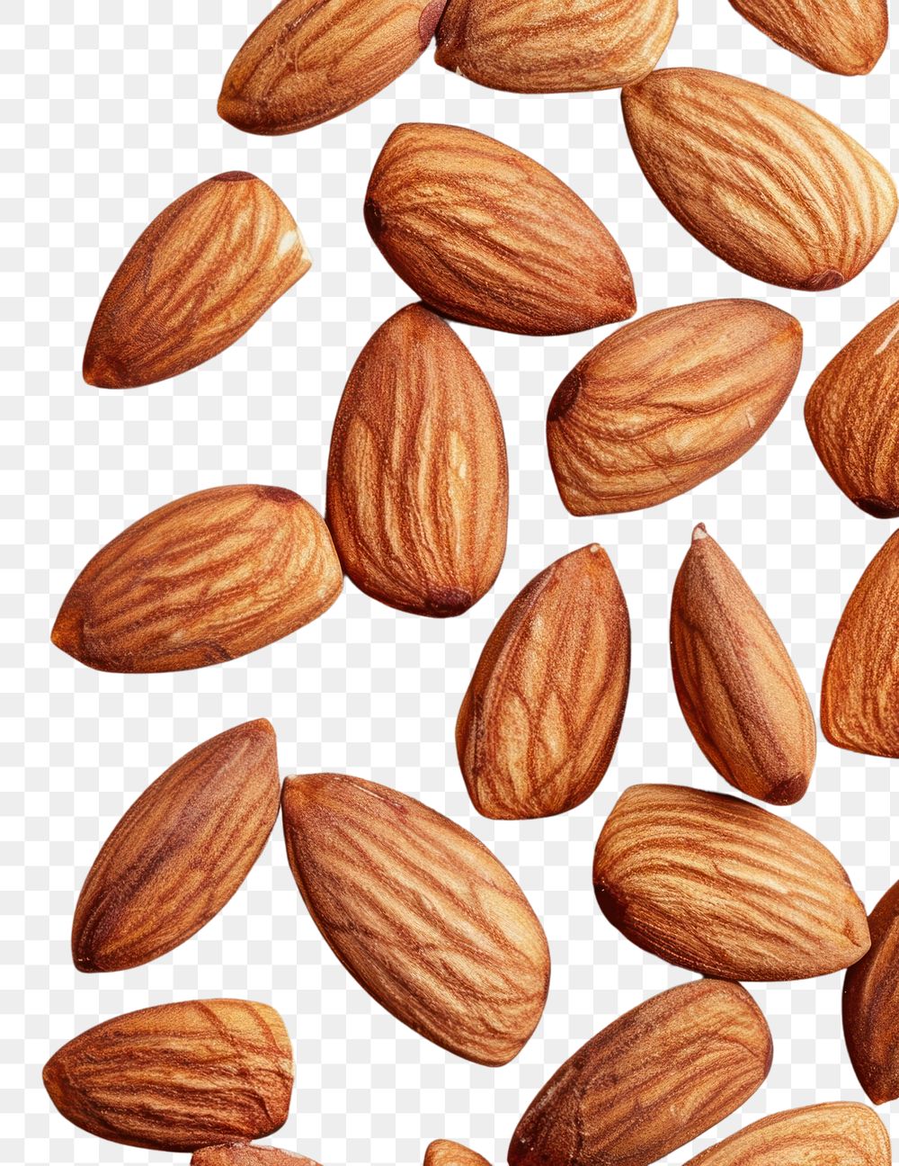 PNG Raw almonds beige background | Free PNG - rawpixel