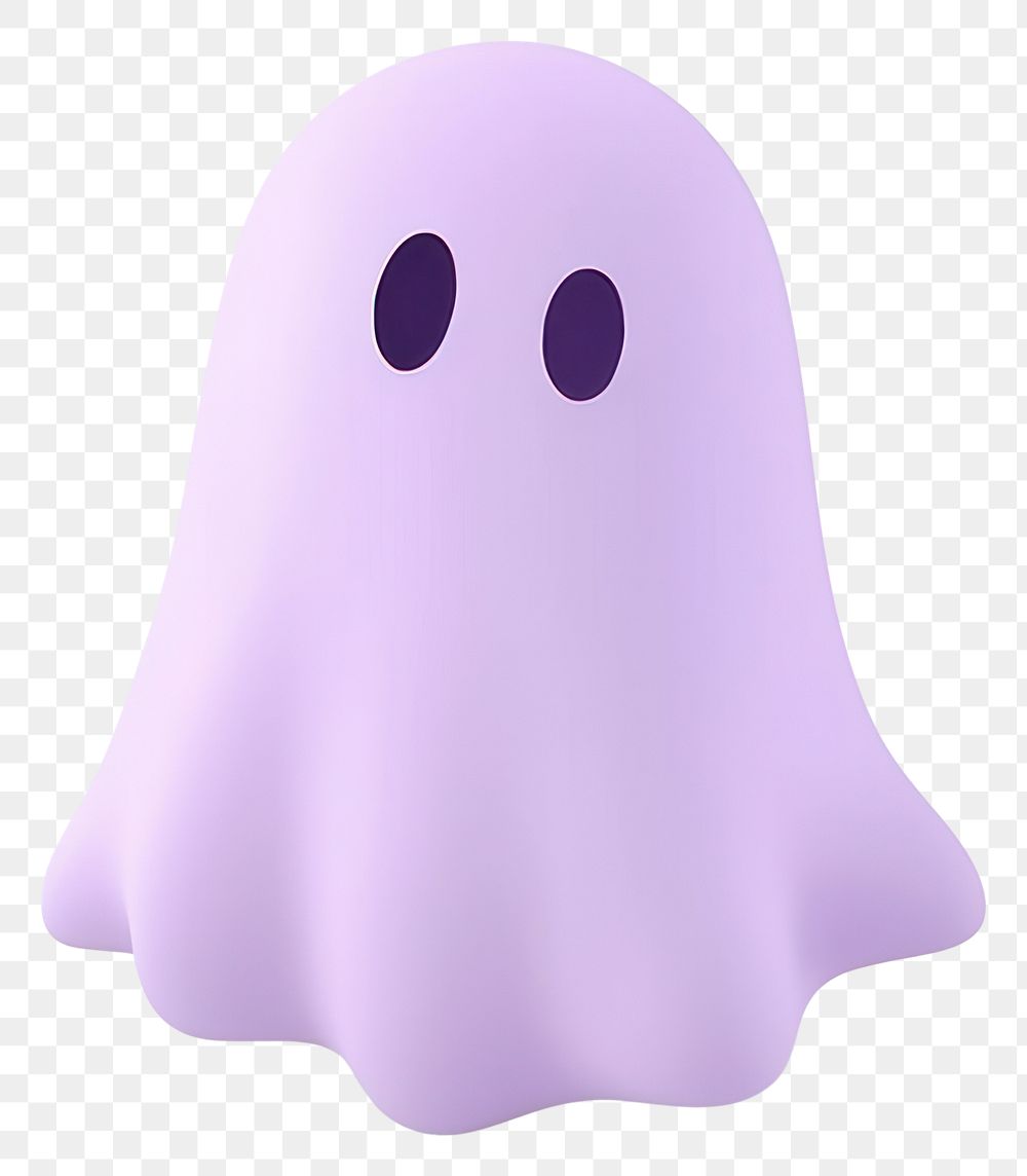Cute purple ghost illustration | Premium PNG - rawpixel