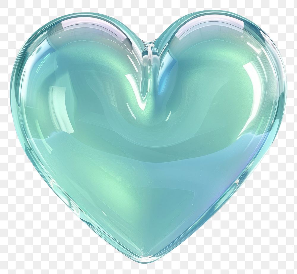 PNG Translucent heart-shaped glass object | Free PNG - rawpixel