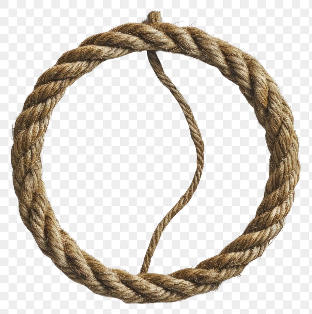 PNG Twisted rope circle white | Free PNG - rawpixel
