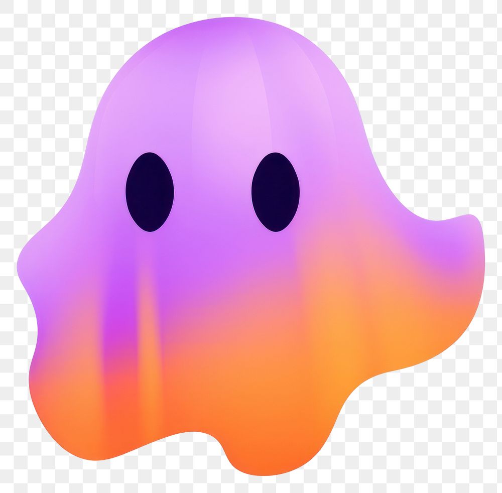 PNG Colorful ghost cartoon illustration | Free PNG - rawpixel