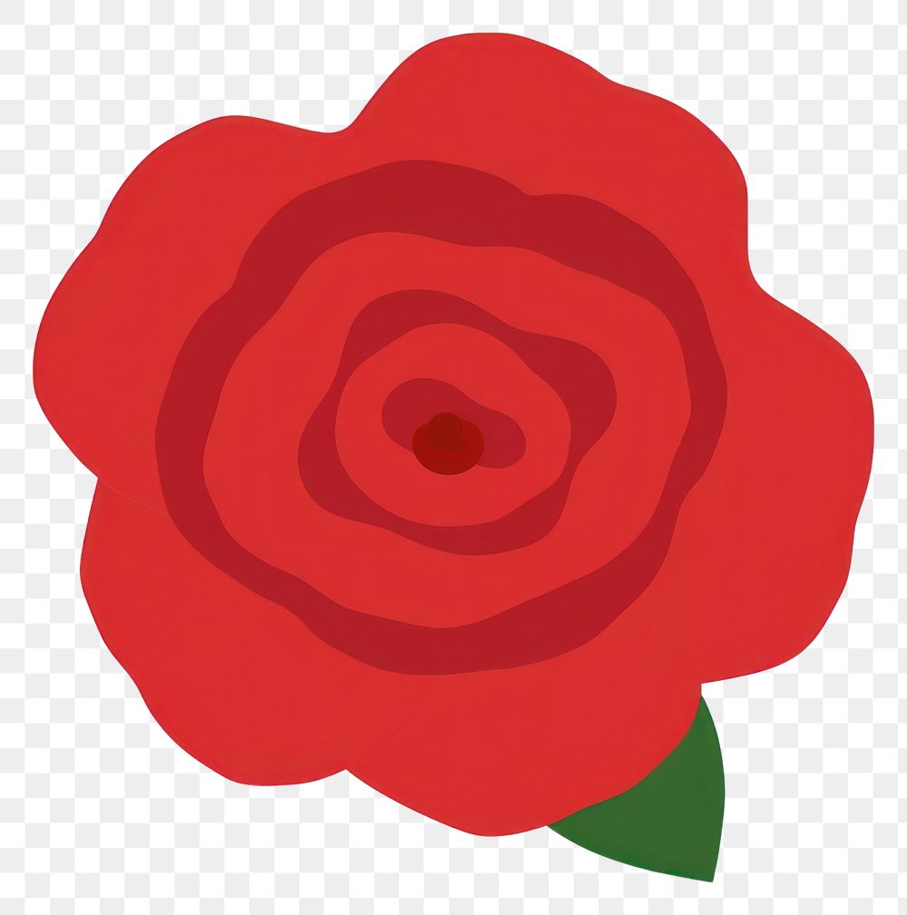 PNG Simple red rose illustration | Free PNG - rawpixel