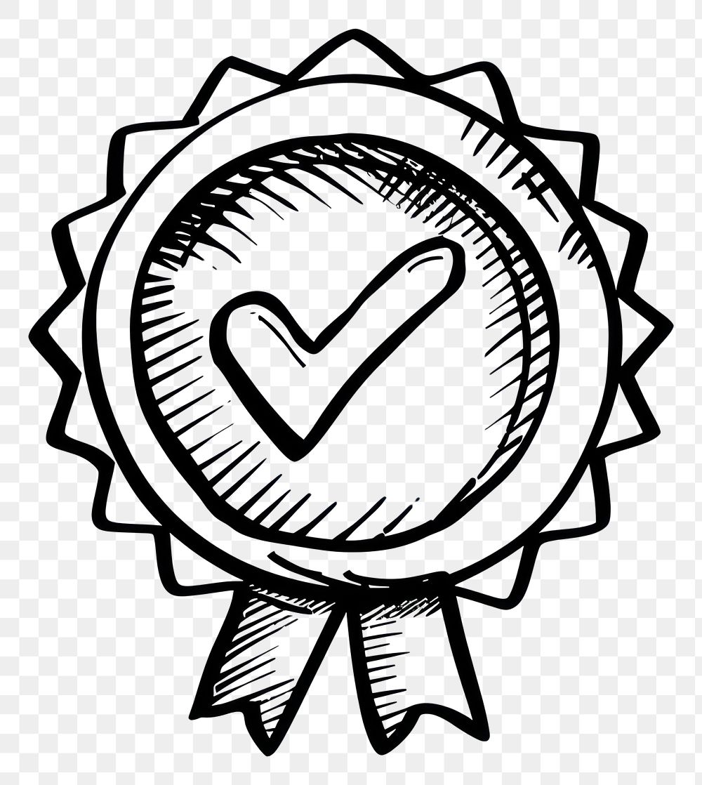 PNG Award badge checkmark illustration | Free PNG - rawpixel