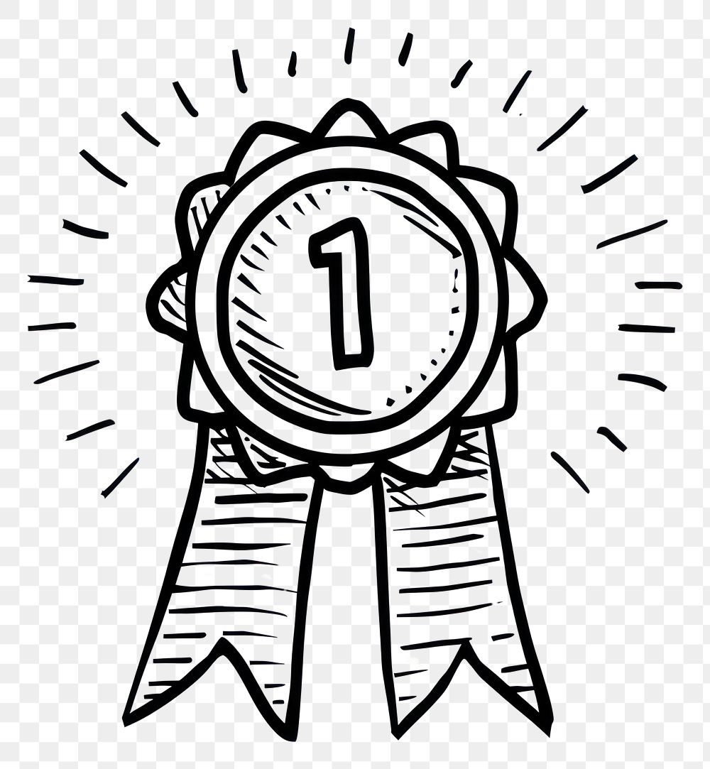 PNG Hand-drawn first place ribbon | Premium PNG - rawpixel