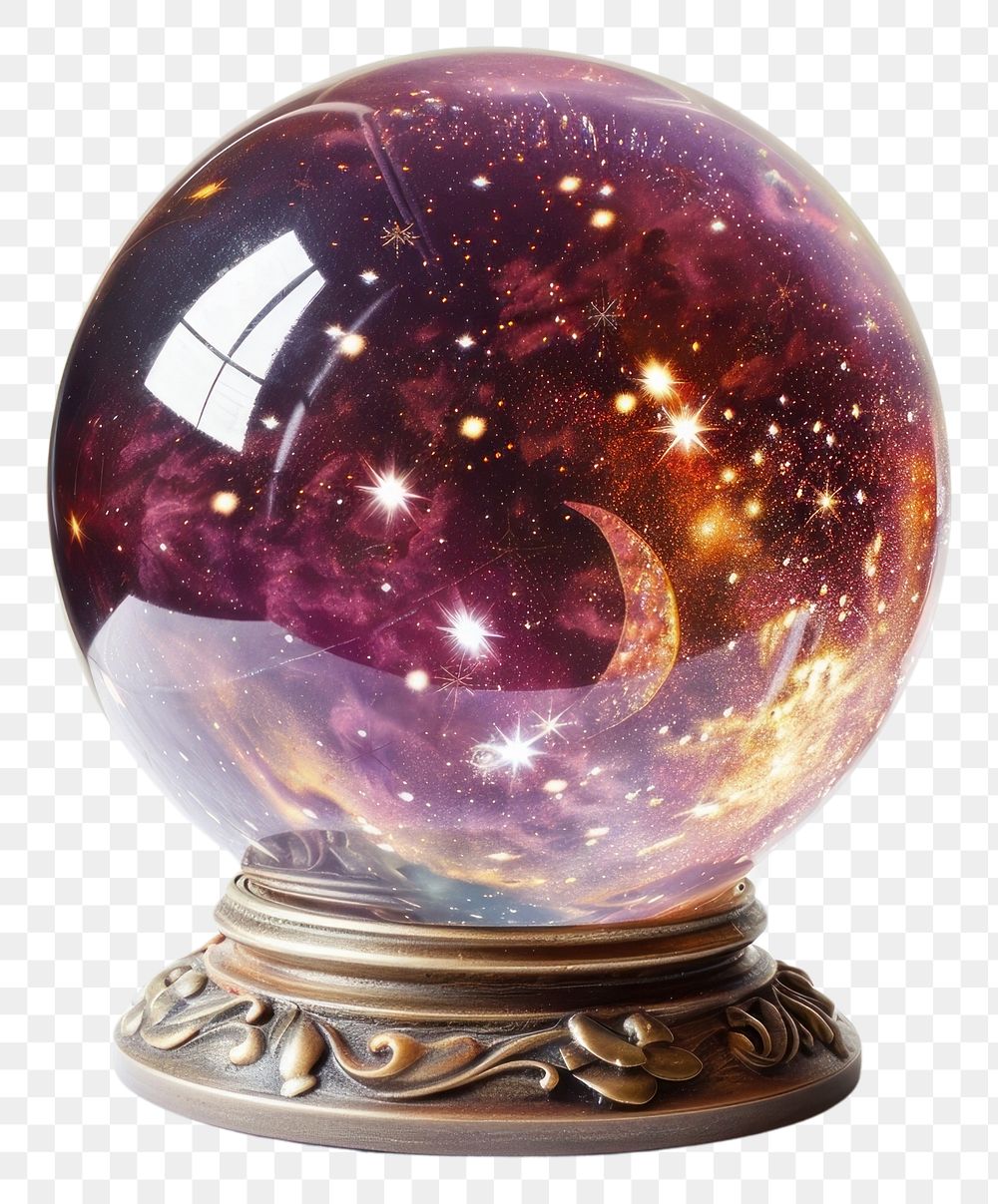PNG Mystical galaxy crystal ball | Free PNG - rawpixel