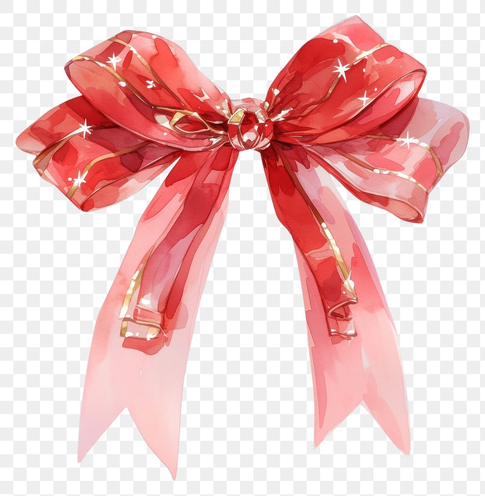 PNG Elegant red festive bow | Premium PNG - rawpixel